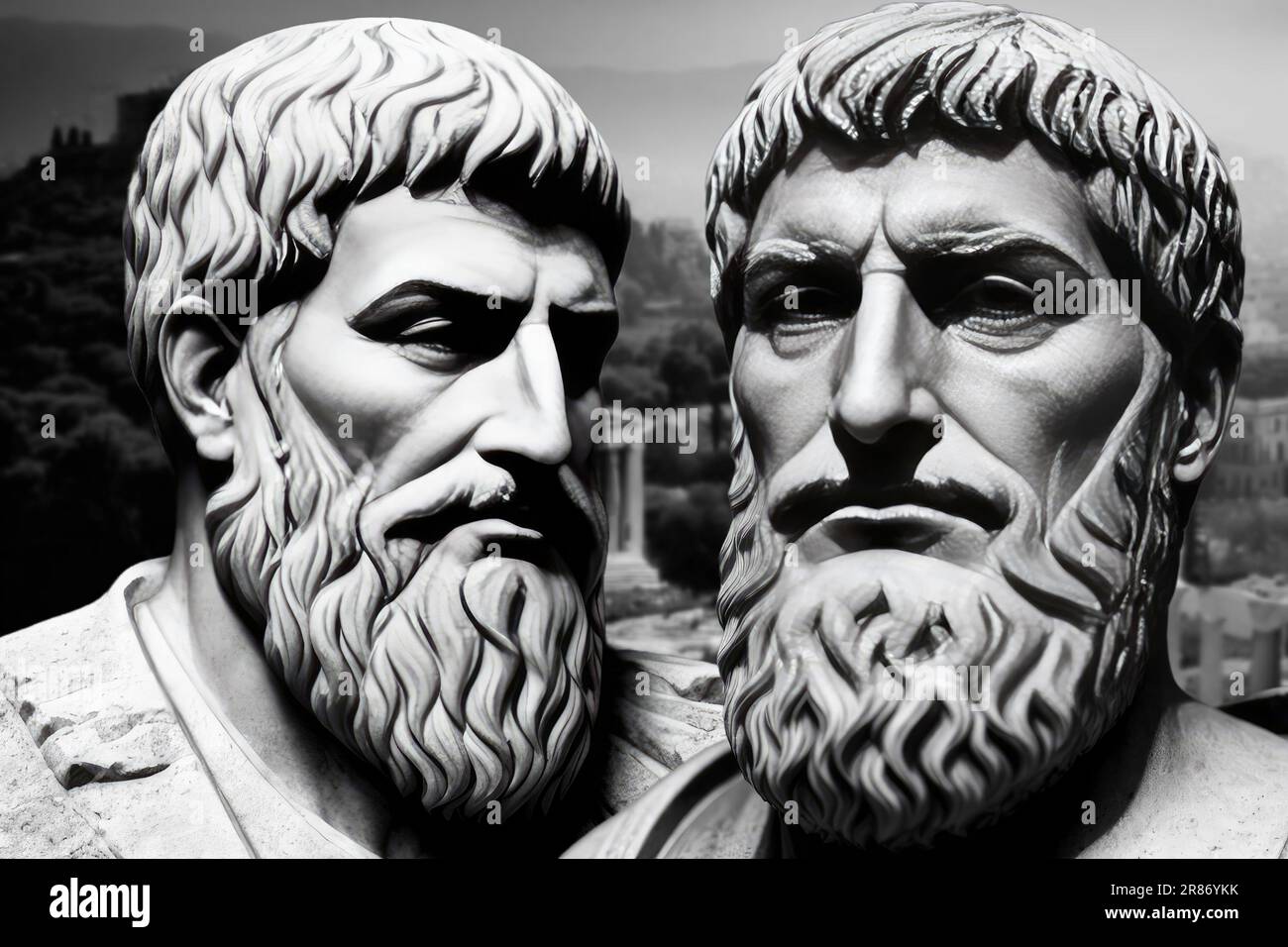 Antique greek philosopher hi-res stock photography and images - Alamy