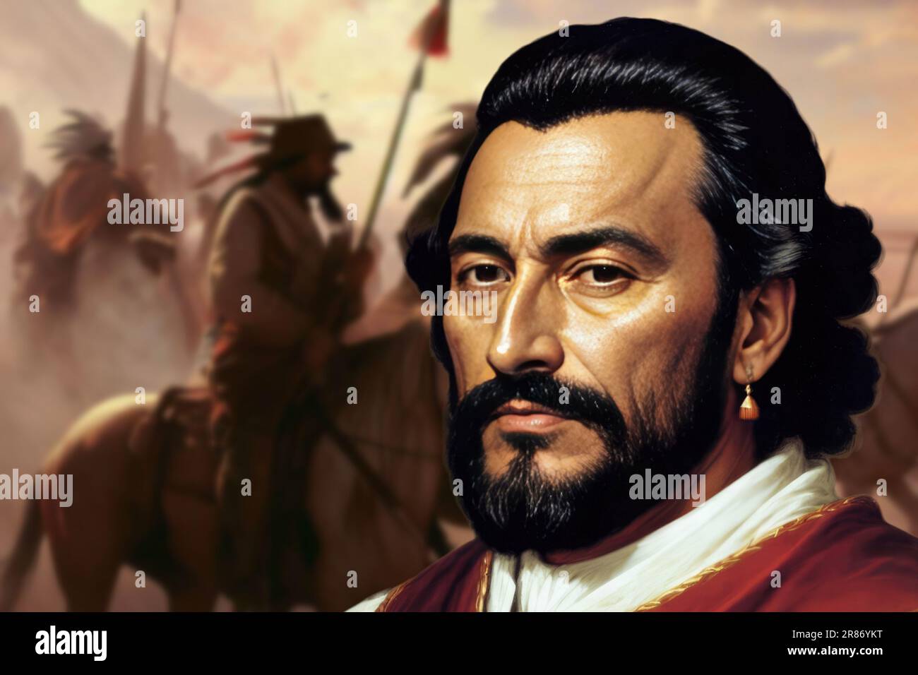 Portrait of hernan cortes hi-res stock photography and images - Alamy