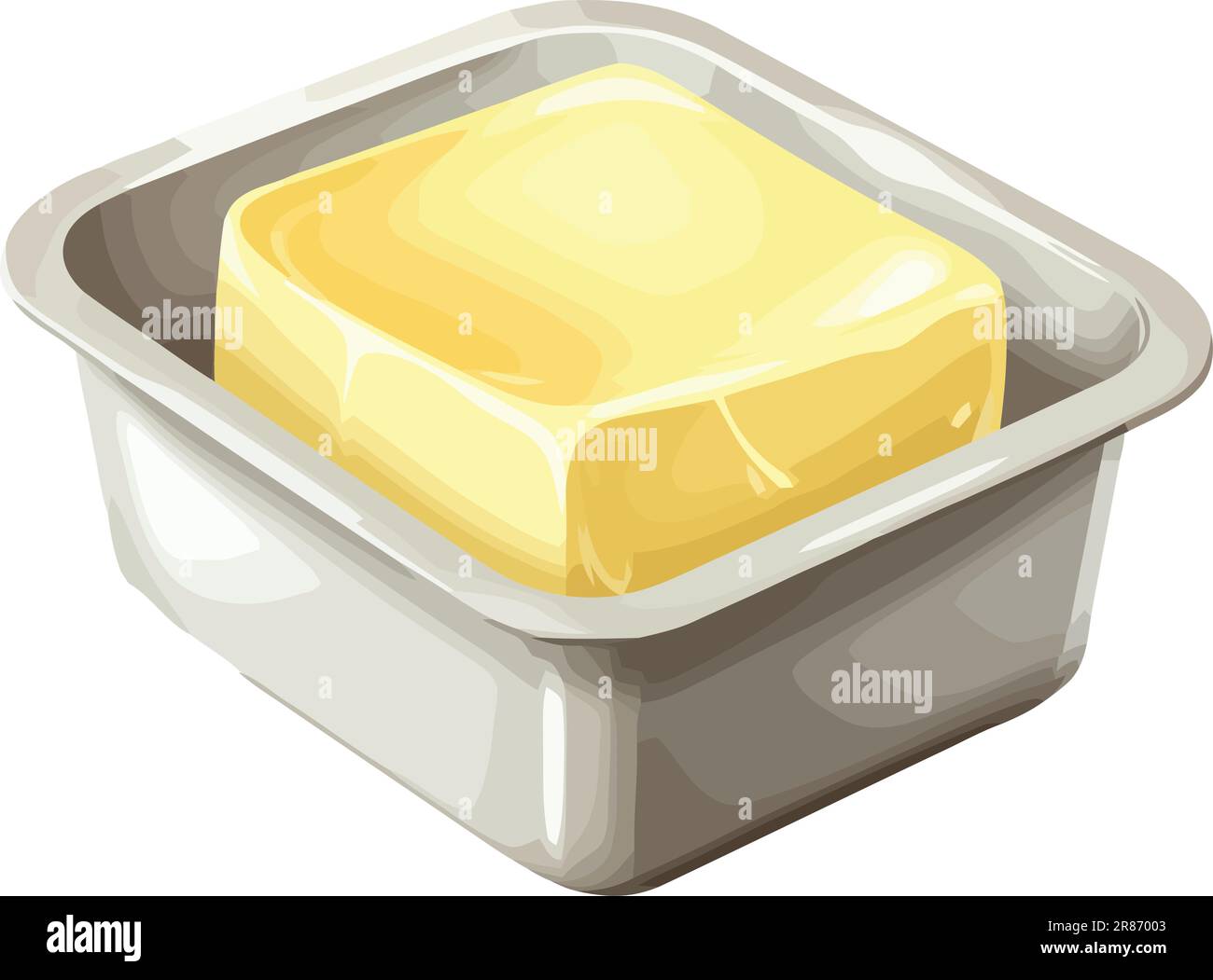 butter block illustration vector Stock Vector Image & Art - Alamy