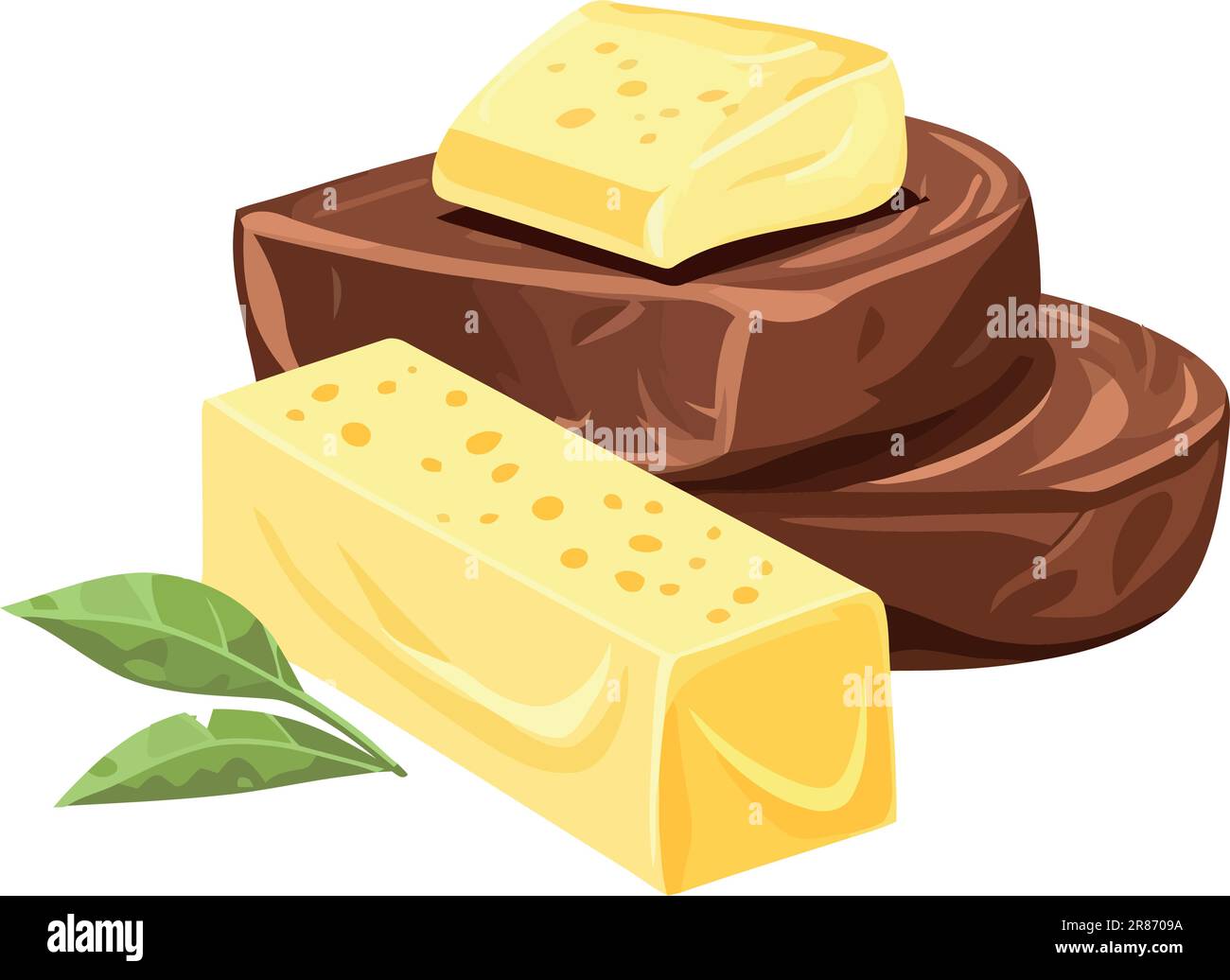 Packet of cheese Stock Vector Images - Alamy