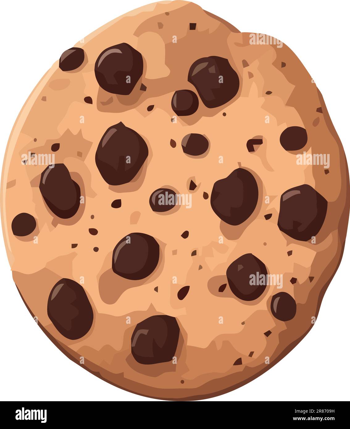 chocolate cookie design Stock Vector Image & Art - Alamy