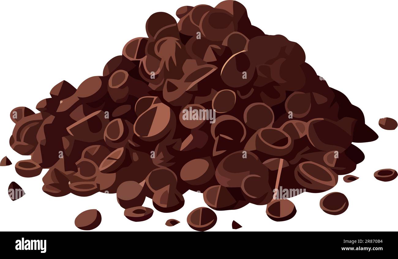 chocolate chips design Stock Vector Image & Art - Alamy