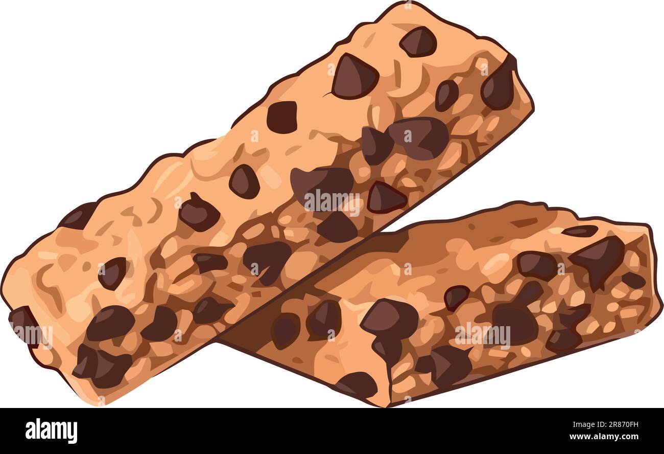 Almond chocolate candy isolated Stock Vector Images - Alamy