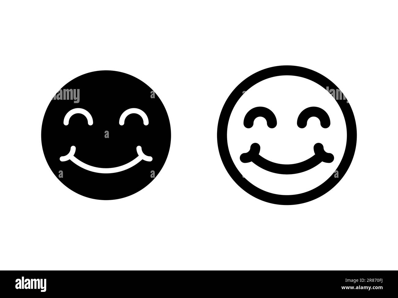 smile icon set. smile emoticon icon. feedback Stock Vector Image & Art ...