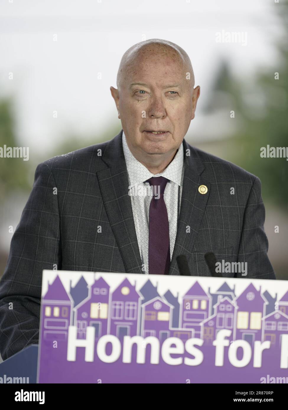 Burnaby mayor mike hurley hi-res stock photography and images - Alamy