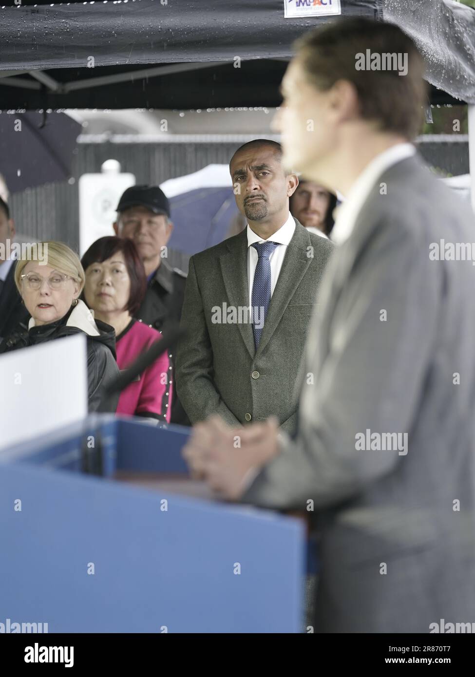 Burnaby mayor mike hurley hi-res stock photography and images - Alamy