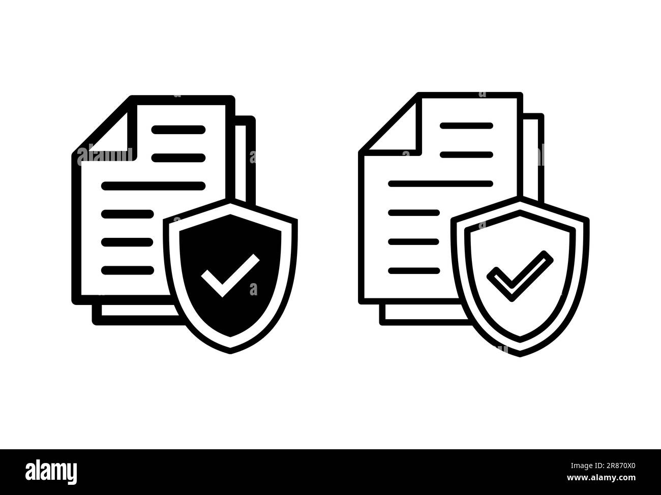 Insurance icon set. insurance symbol vector Stock Vector Image & Art ...