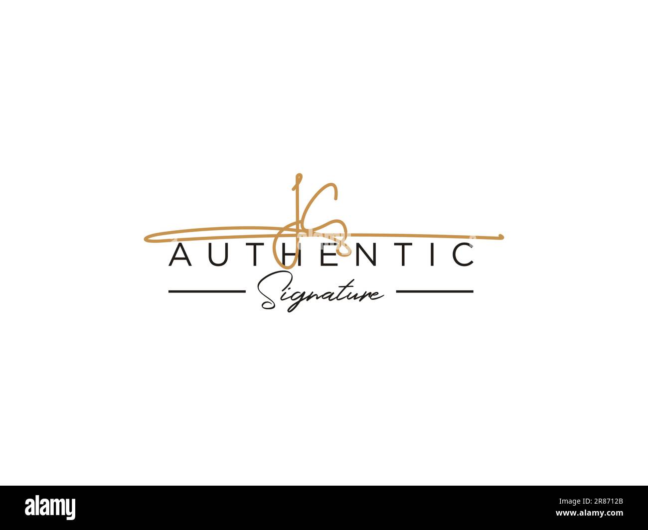 JC Signature Logo Template Vector Stock Vector Image & Art - Alamy