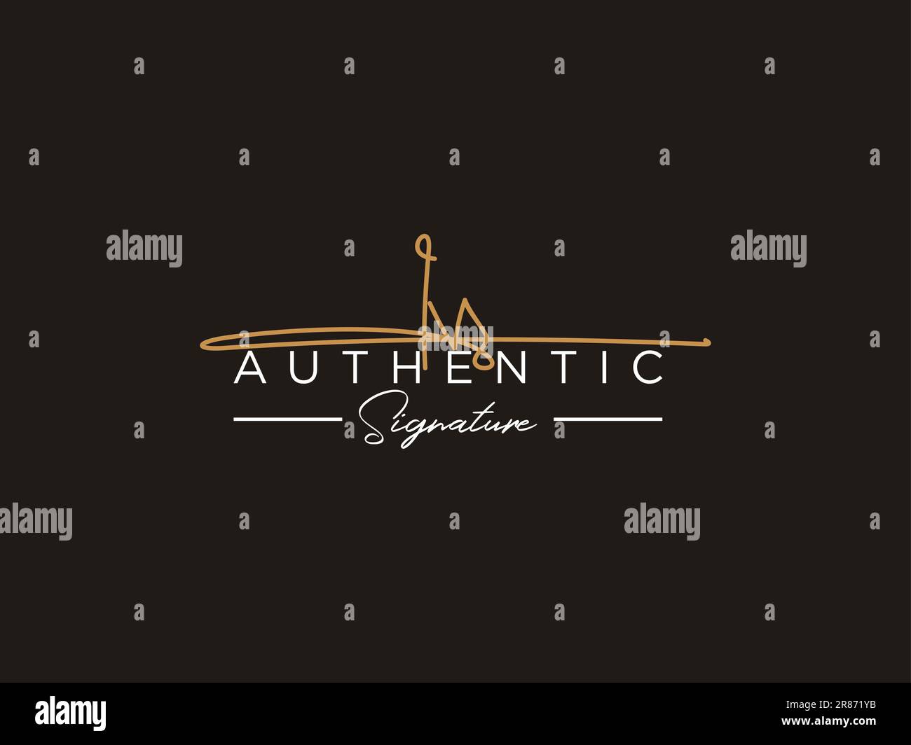 IV Signature Logo Template Vector Stock Vector Image & Art - Alamy