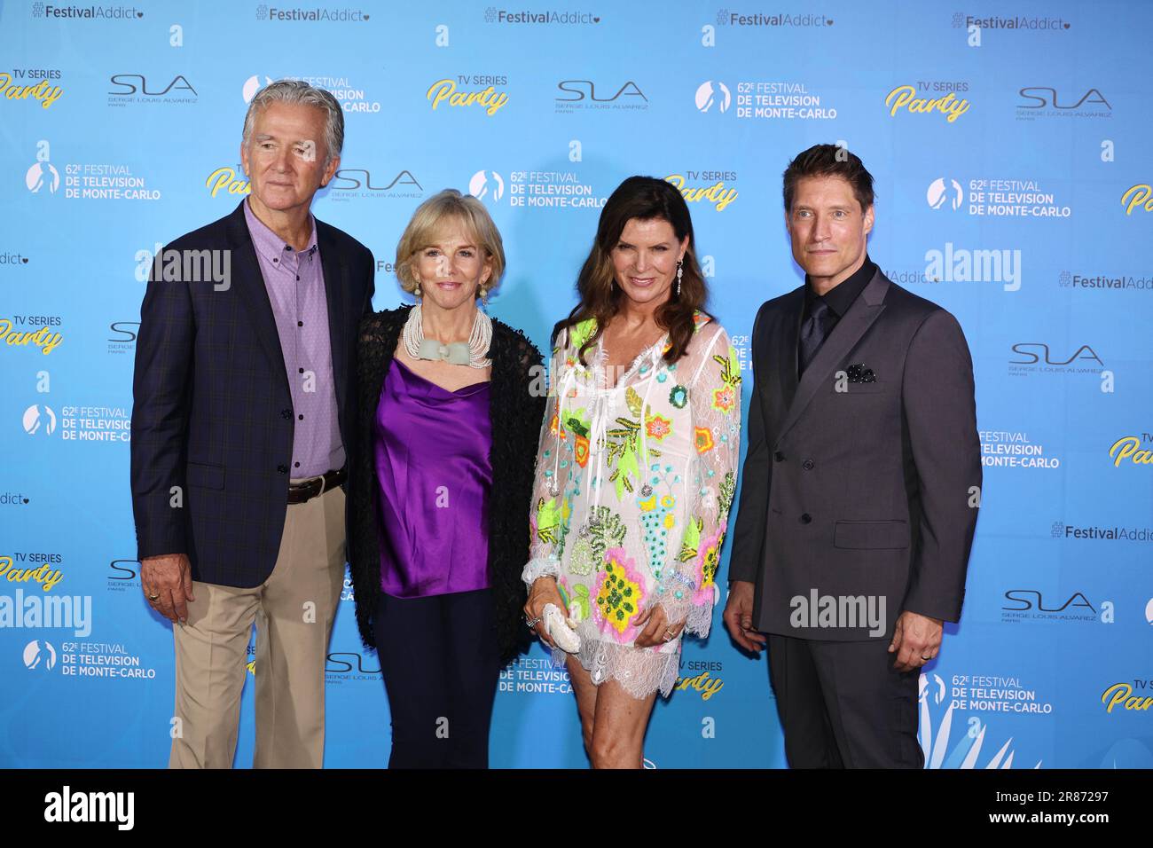 Monaco, Monaco. 19th June, 2023. Patrick Duffy, Linda Purl, Kimberlin ...
