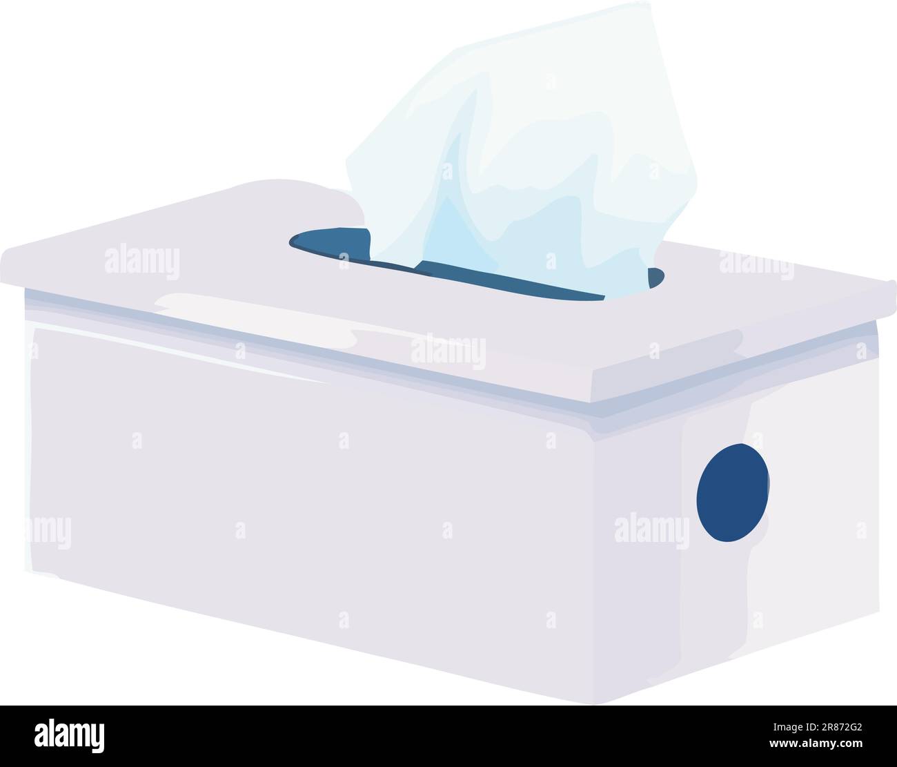 tissue box icon white backdrop Stock Vector Image & Art - Alamy