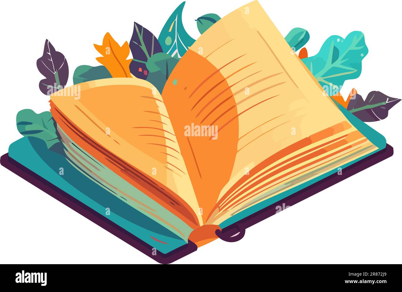 Learning and studying science textbook Stock Vector Image & Art - Alamy