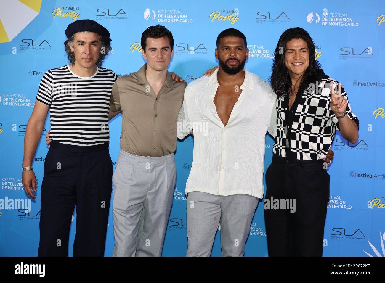 Monaco, Monaco. 19th June, 2023. James Lance, Billy Harris, Kola ...