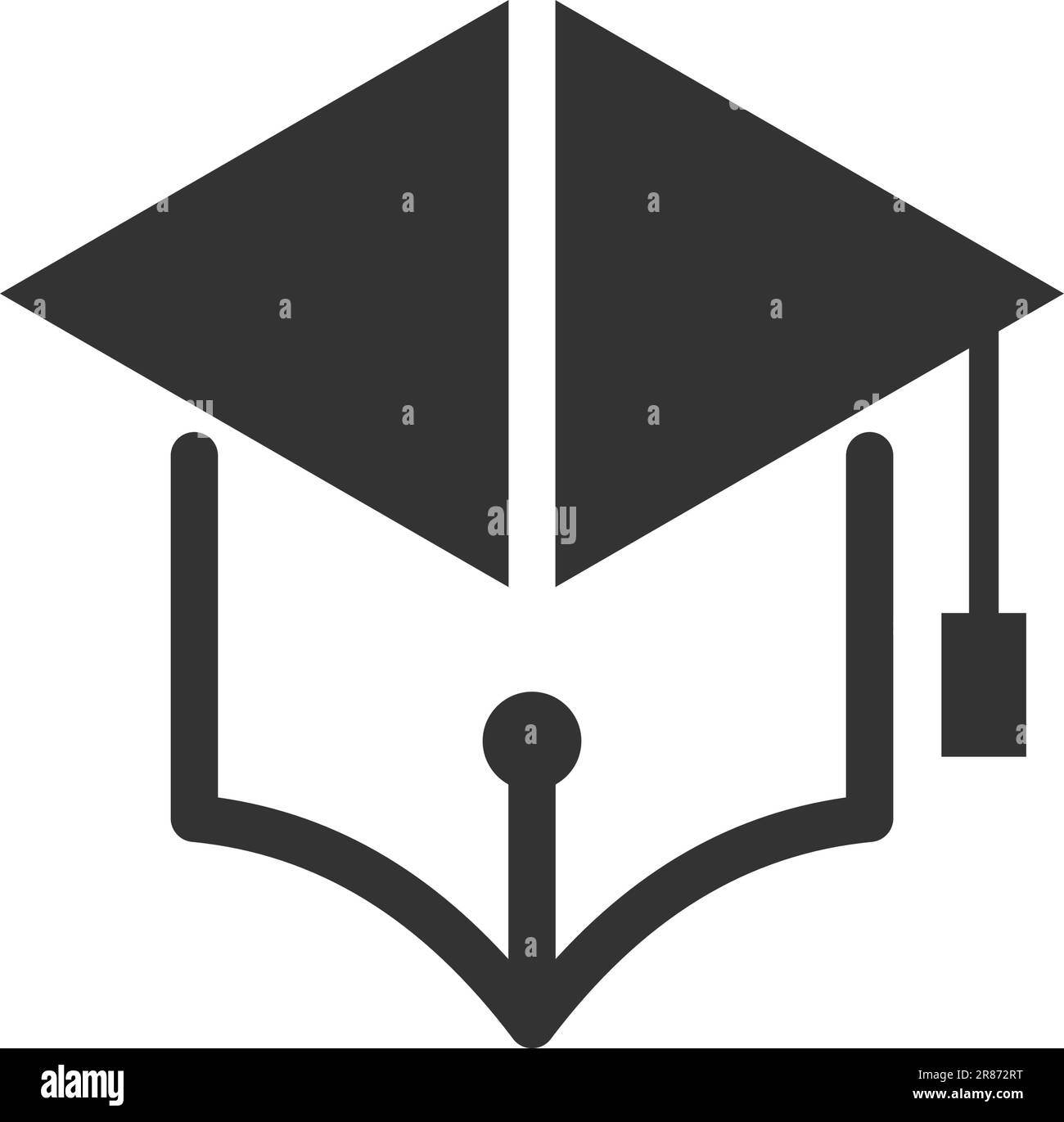 education logo template. Icon Illustration Brand Identity. Isolated and ...