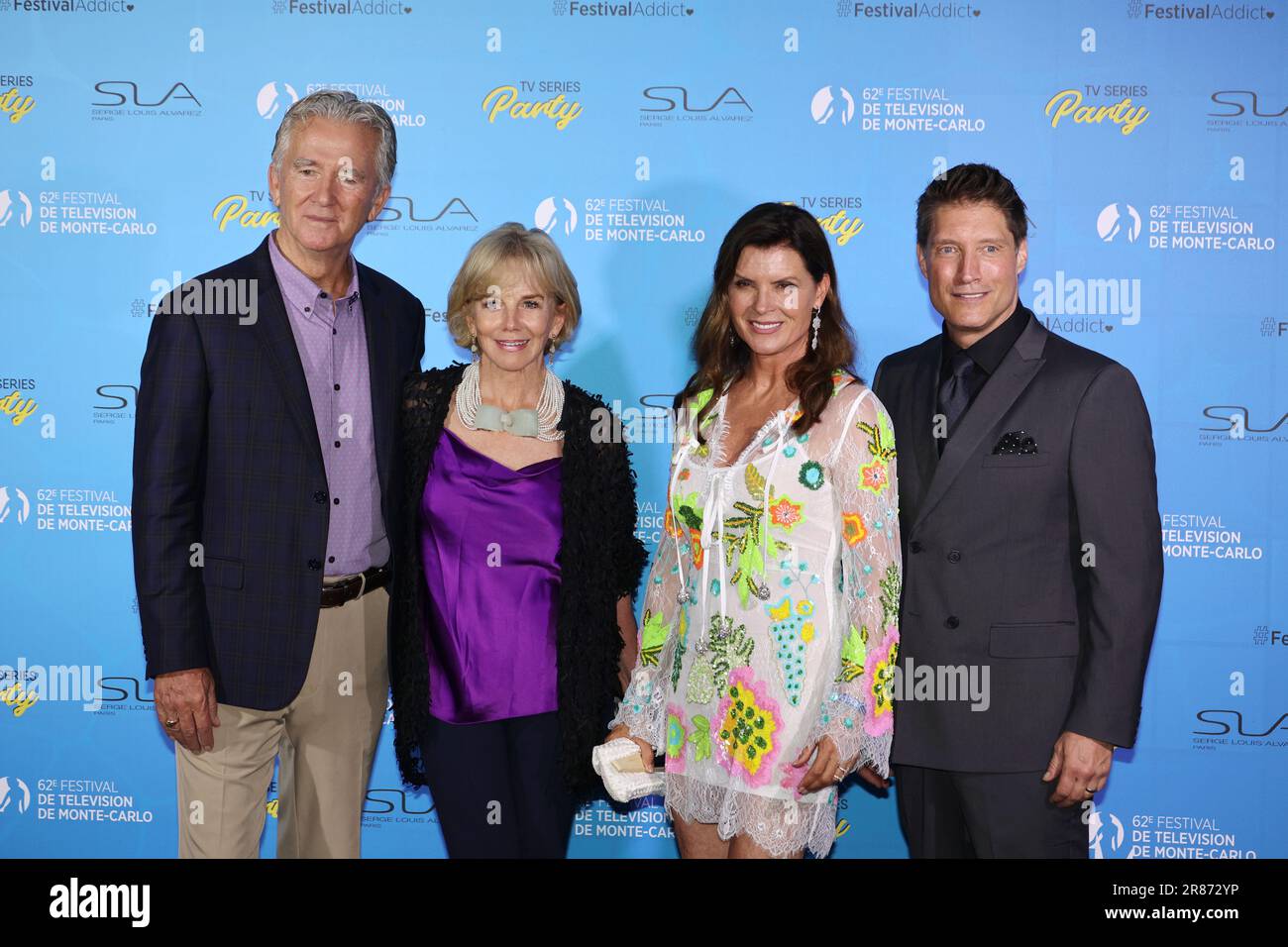 Monaco, Monaco. 19th June, 2023. Patrick Duffy, Linda Purl, Kimberlin ...