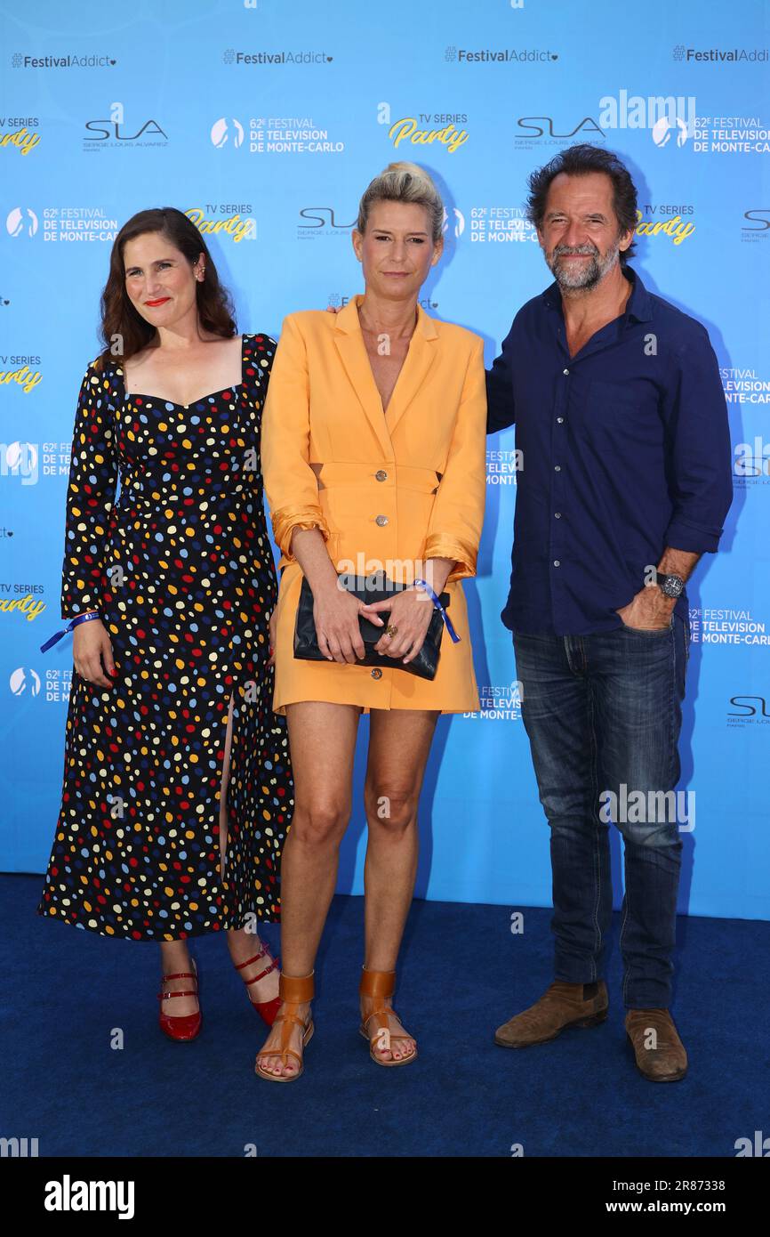 Monaco, Monaco. 19th June, 2023. Joséphine Draï, Fanny Riedberger and ...