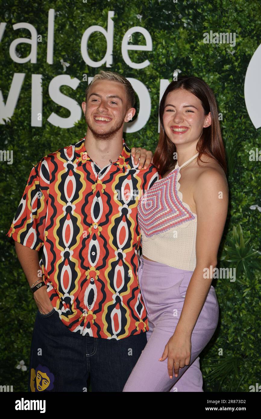 Monaco, Monaco. 18th June, 2023. Michou and Elsa Bois attend the ...