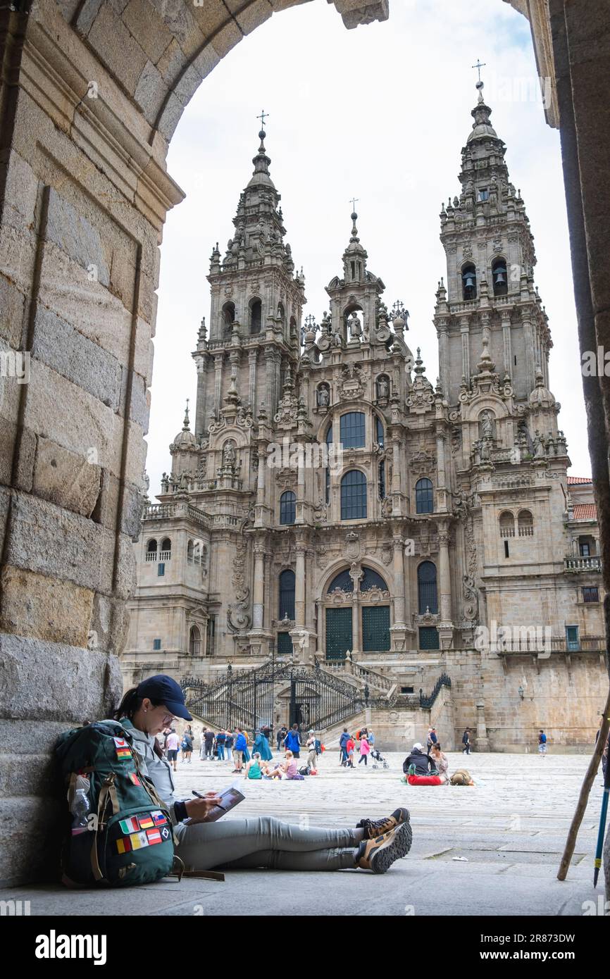 Compostela certificate hi-res stock photography and images - Alamy
