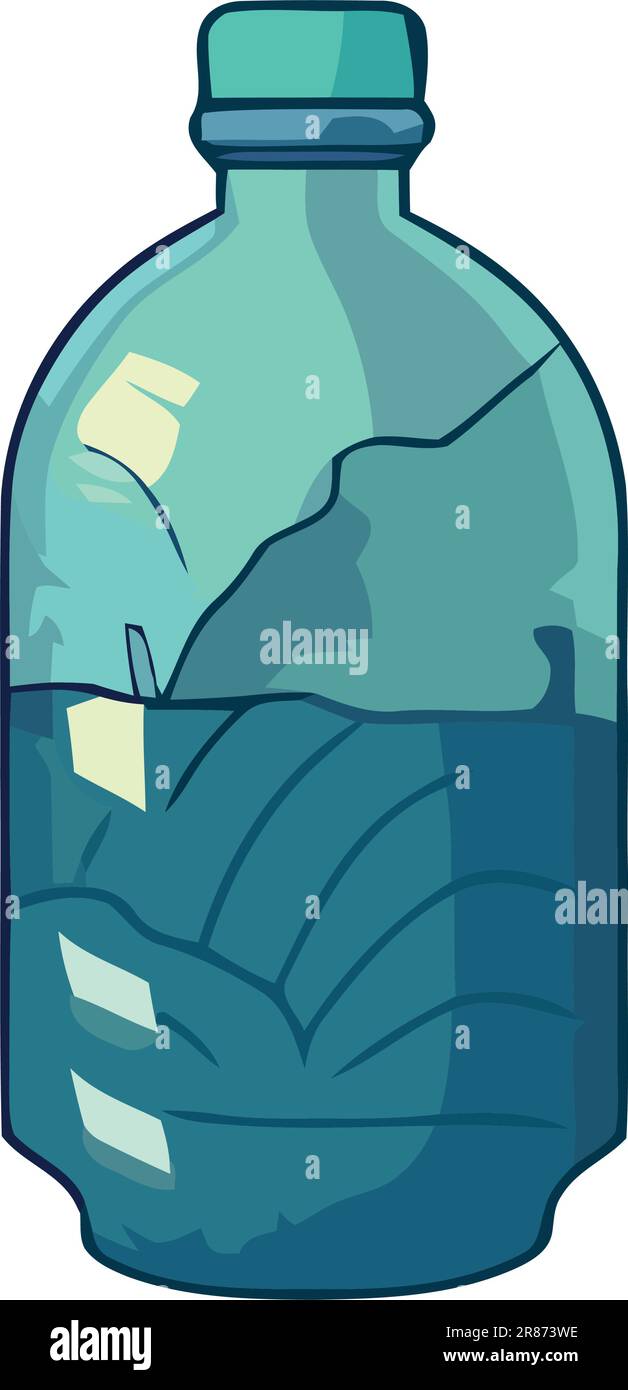 Blue plastic bottle with water drop icon Stock Vector Image & Art - Alamy