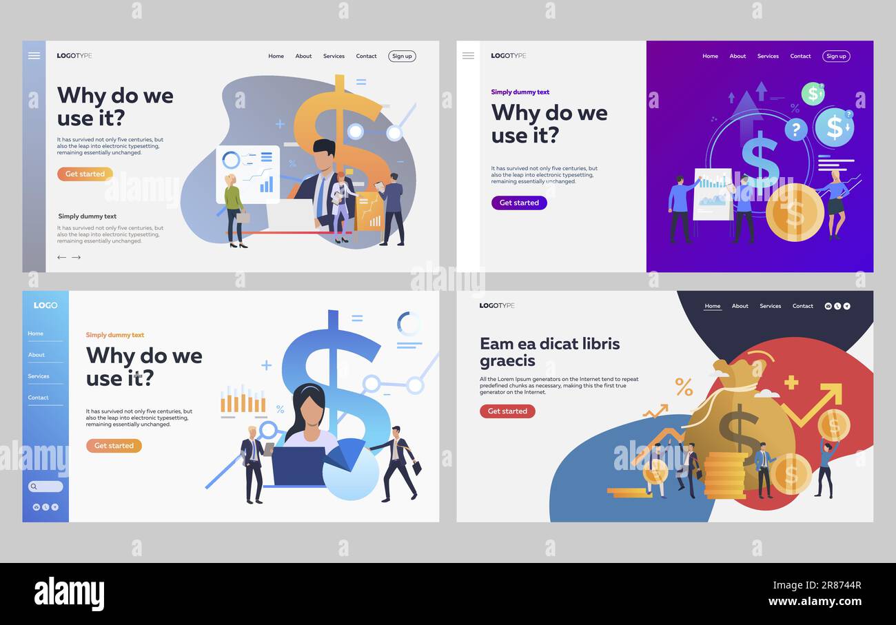 Finances successful Stock Vector Images - Alamy