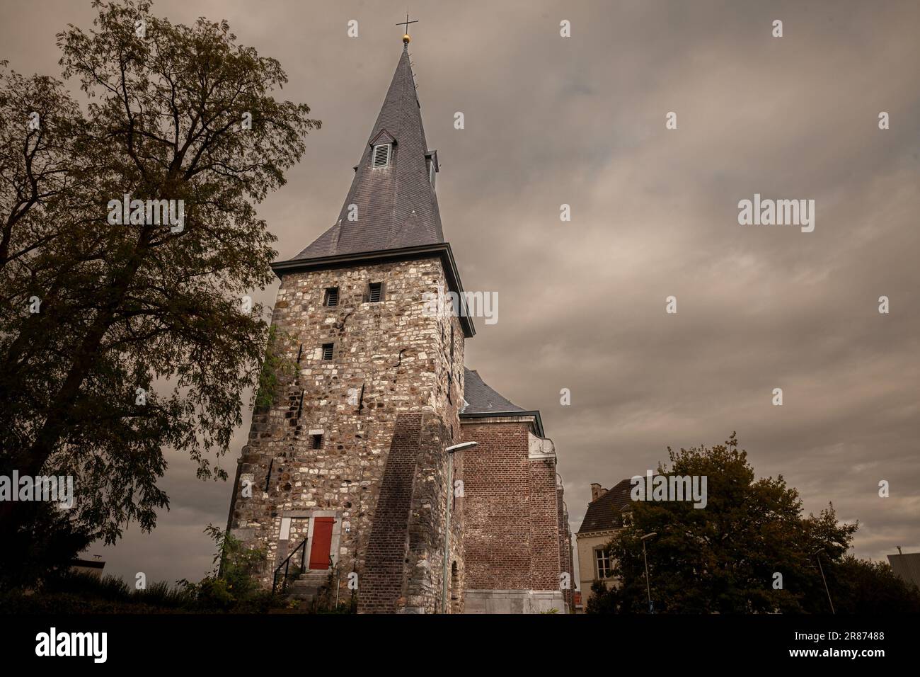 Picture of the Hervormde Kerk of Vaals, Netherlands. The Reformed ...