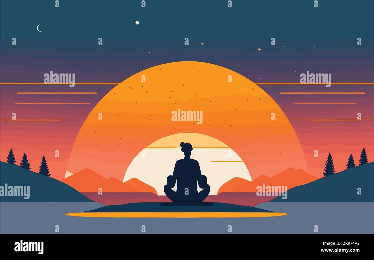 Wellness scenic Stock Vector Images - Alamy