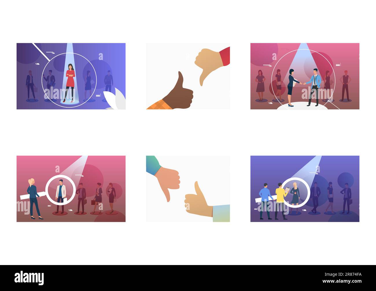 Winner selection Stock Vector Images - Alamy