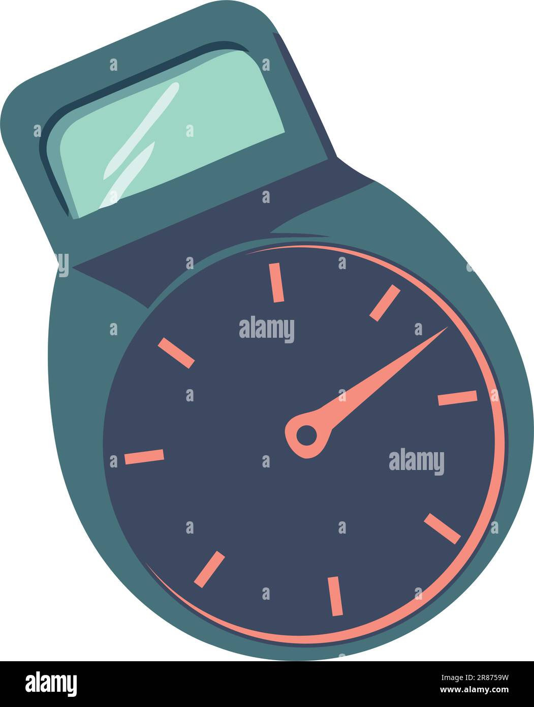 Countdown symbol on clock face, time up Stock Vector Image & Art - Alamy