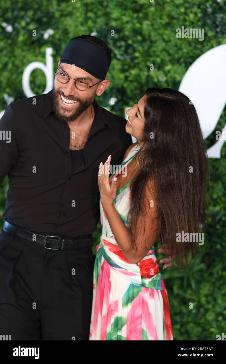 Monaco, Monaco. 20th June, 2023. Zeeko Zaki and Renee Monaco attend the ...