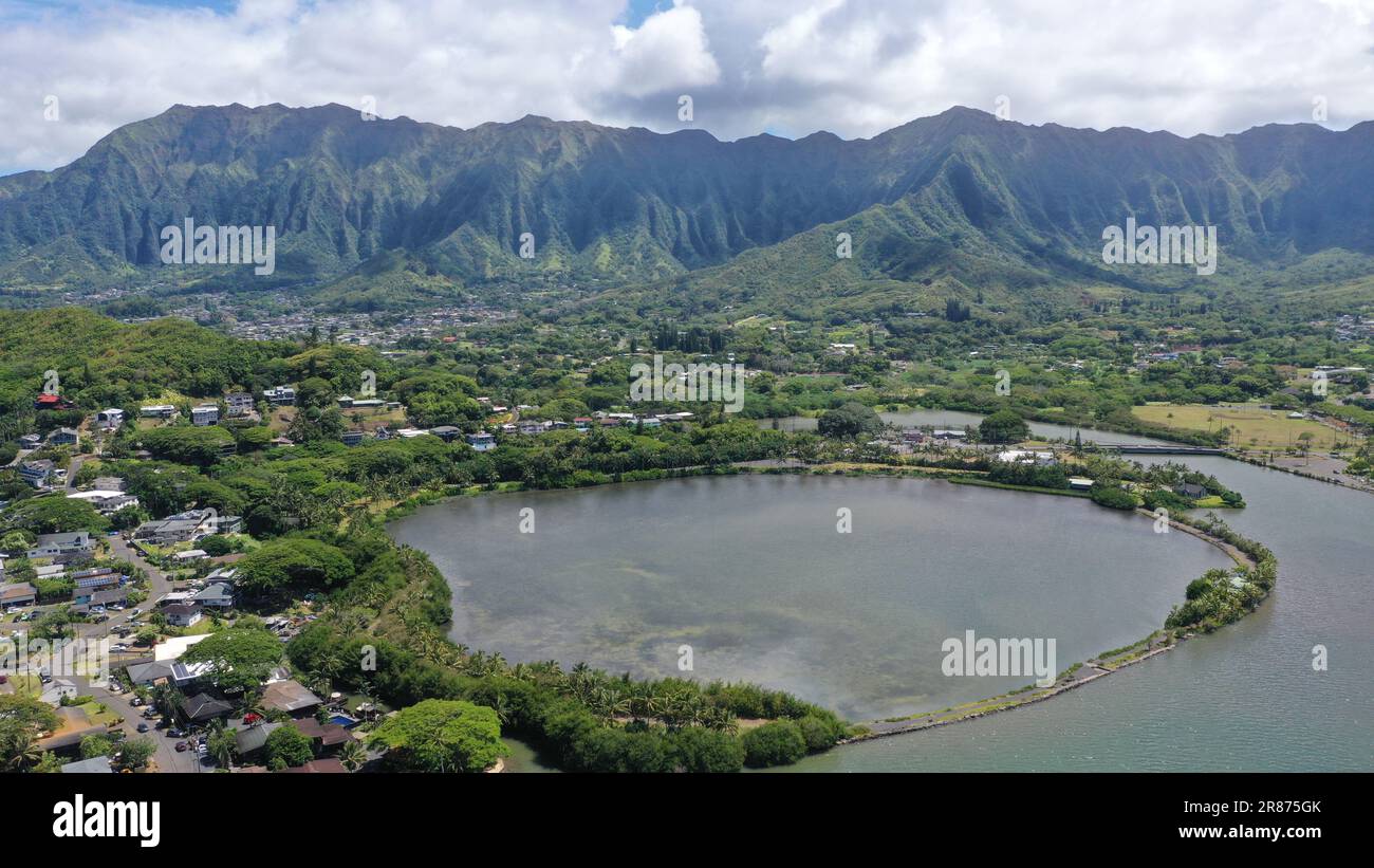 Kualoa ranch beach hi-res stock photography and images - Alamy