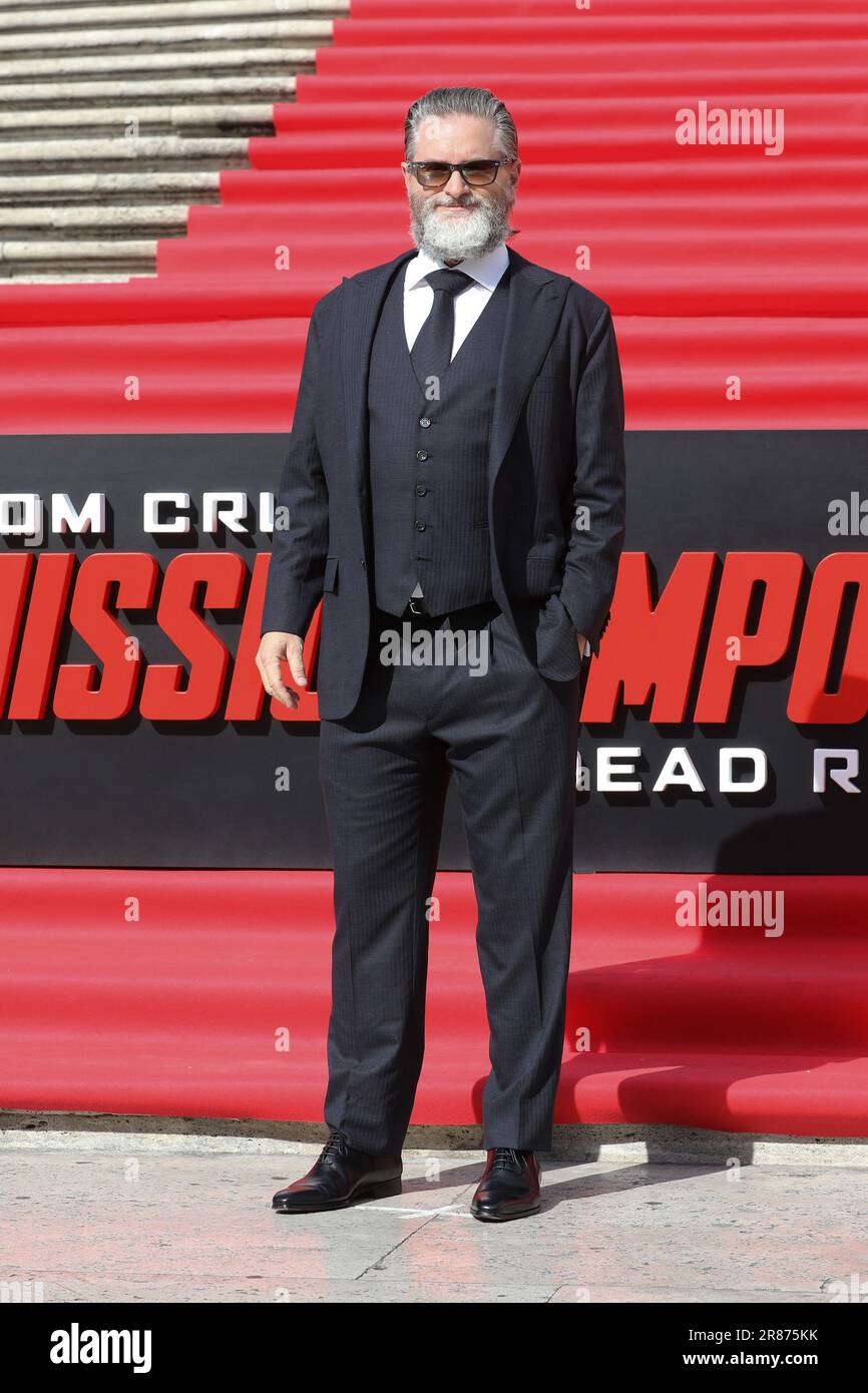 Rome, Italy. 19th June, 2023. Rome, Spanish Steps, photocall film ...