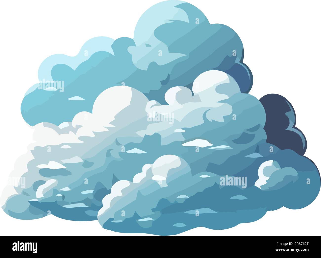 vector illustration soft clouds Stock Vector Image & Art - Alamy