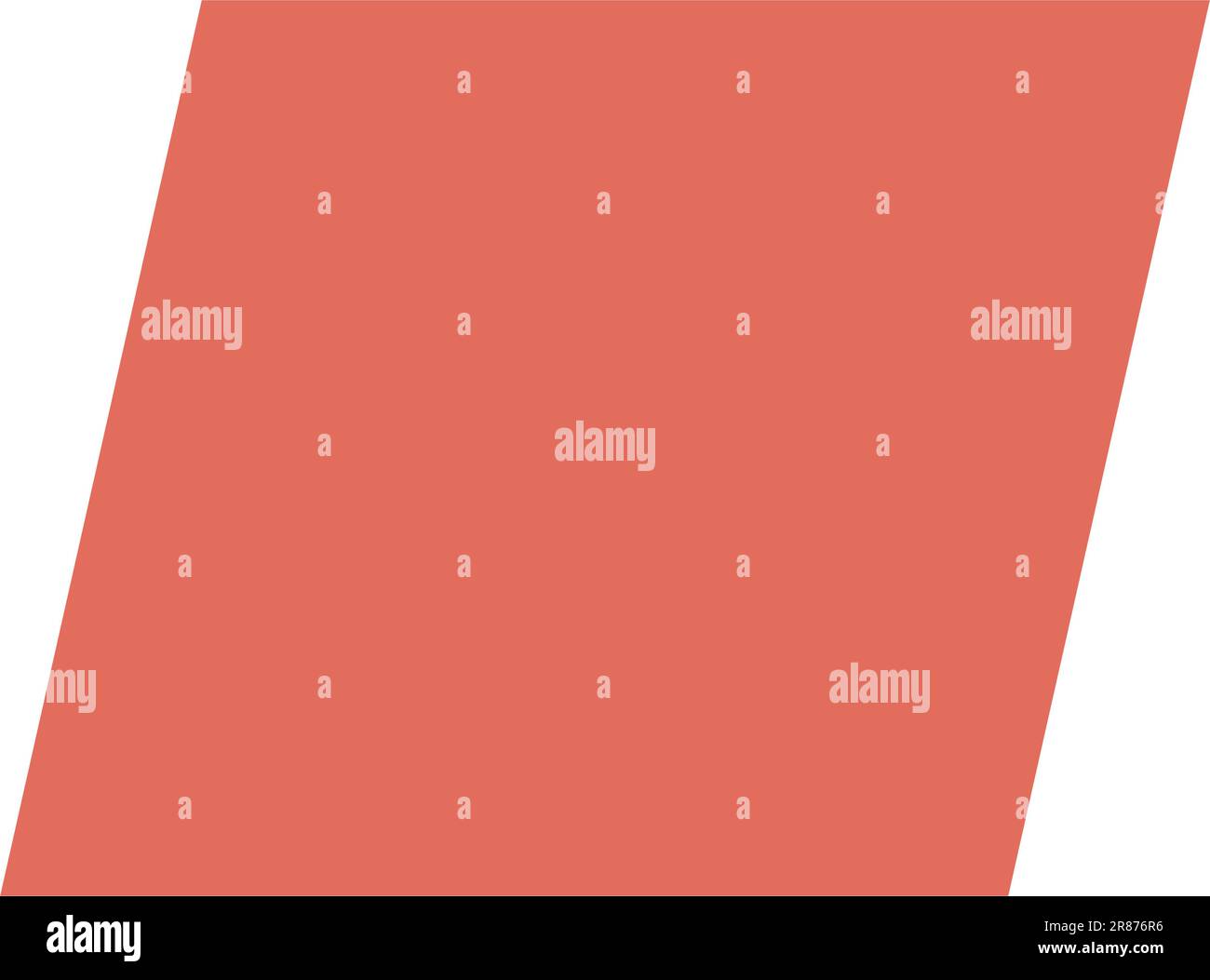 Parallelogram geometric shape element symbol for preschool education ...