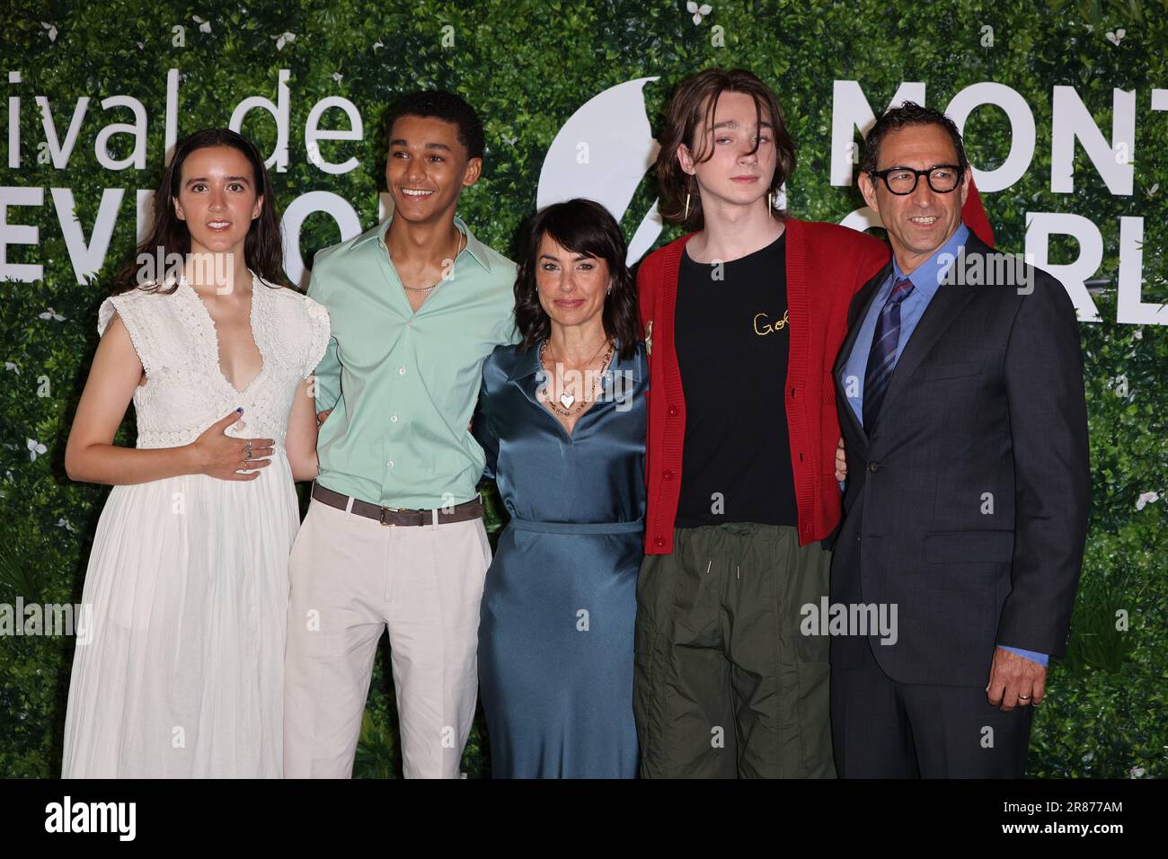 Monaco, Monaco. 20th June, 2023. Abigale Corrigan, Jaden Michael ...