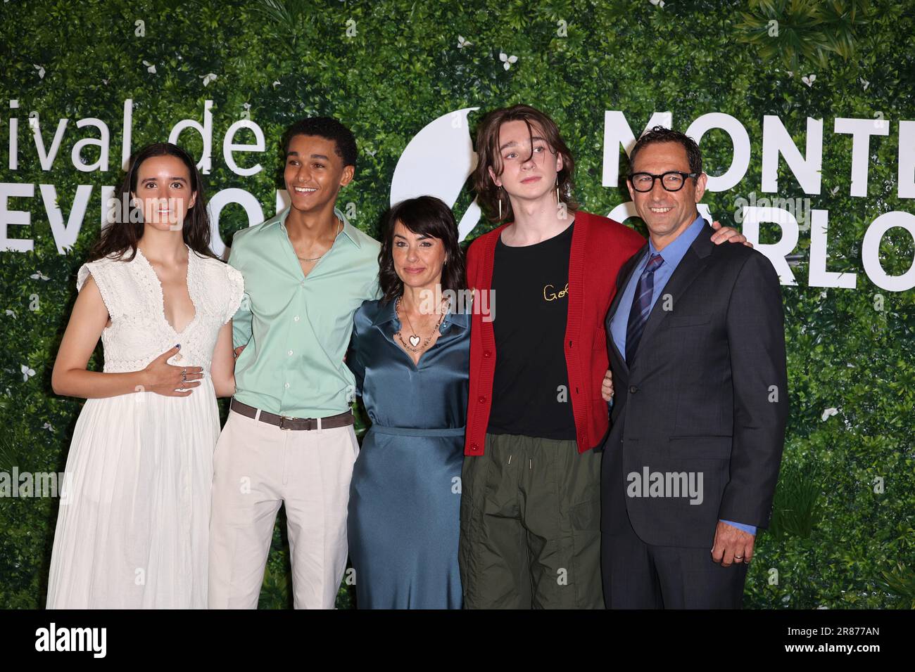 Monaco, Monaco. 20th June, 2023. Abigale Corrigan, Jaden Michael ...