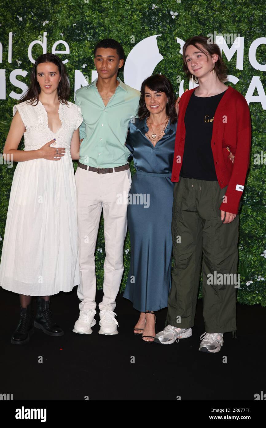 Monaco, Monaco. 20th June, 2023. Abigale Corrigan, Jaden Michael ...