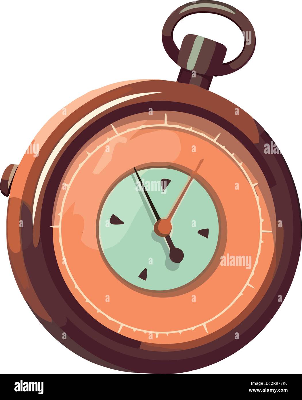 Clock face, measuring success accurately Stock Vector Image & Art - Alamy
