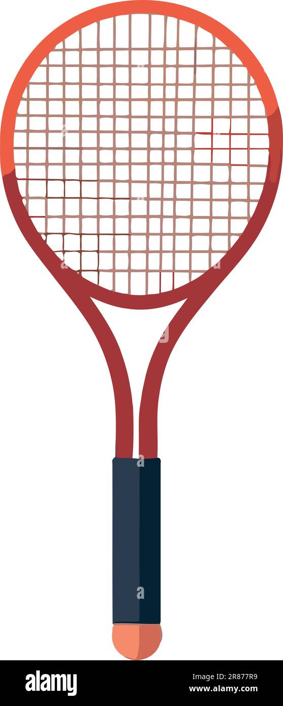 Championship tennis racket symbolizes competitive Stock Vector Image ...