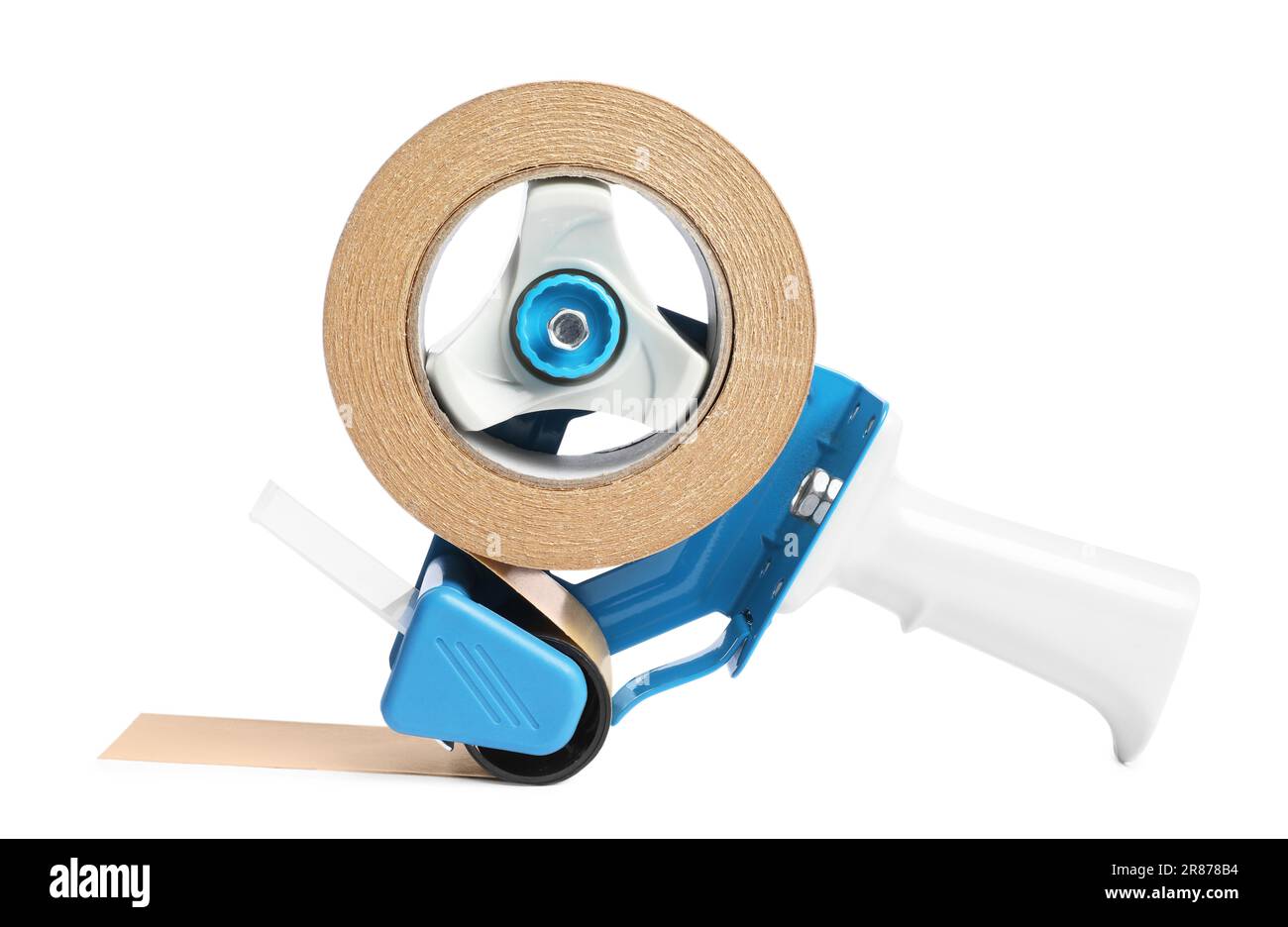 Blue packing tape dispenser hi-res stock photography and images - Alamy