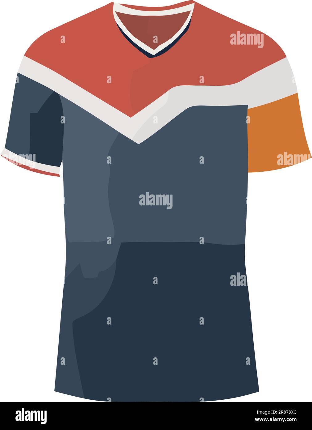 Fashionable men shirt design with vector illustration Stock Vector ...