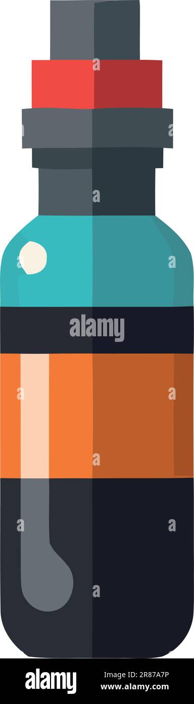 Medicine bottle icon with liquid design Stock Vector Image & Art - Alamy