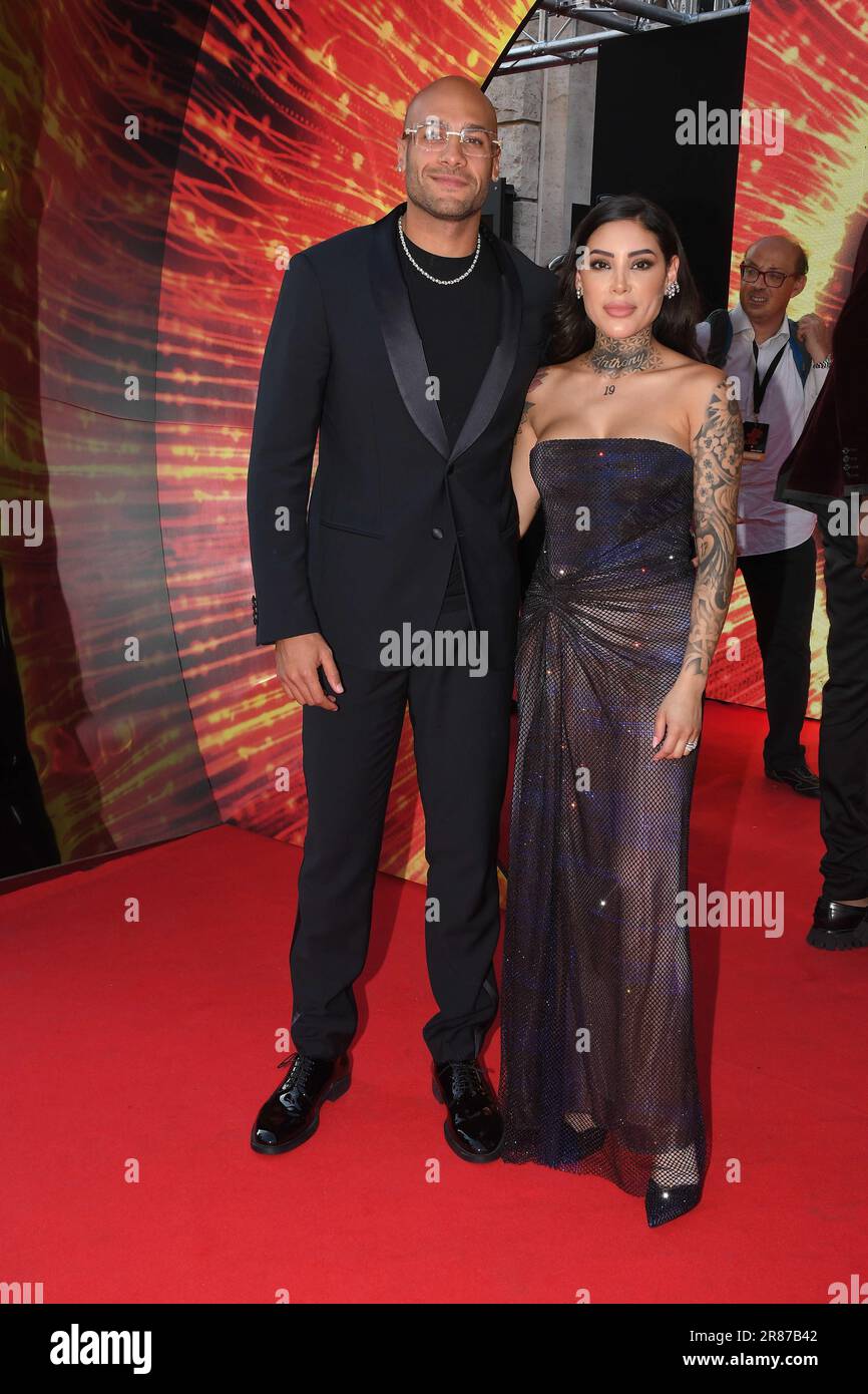 Rome, Italy. 19th June, 2023. Rome, Auditorium Conciliazione Premiere ...