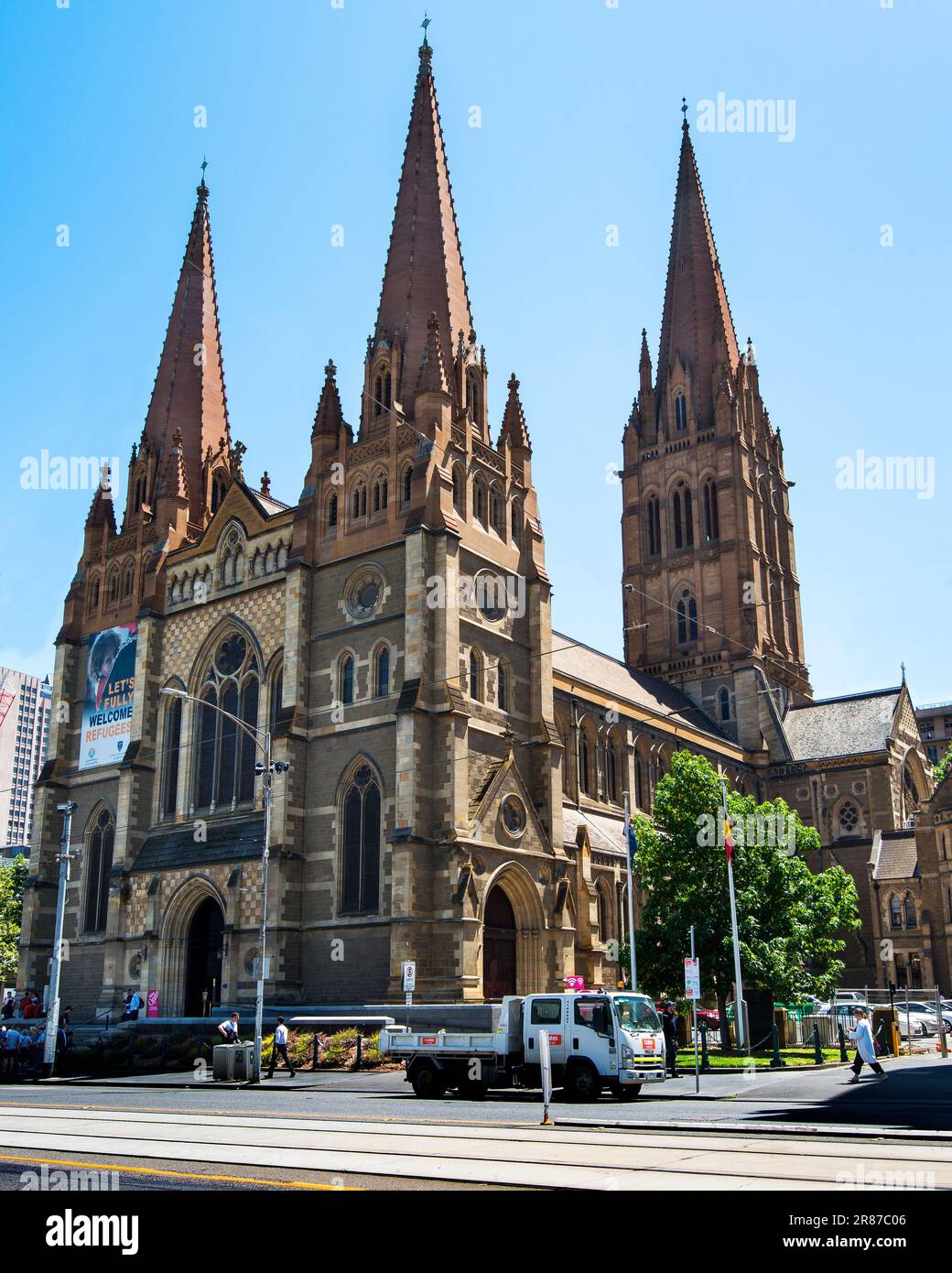 St Paul's Cathedral, Melbourne, Victoria, Australia Stock Photo - Alamy