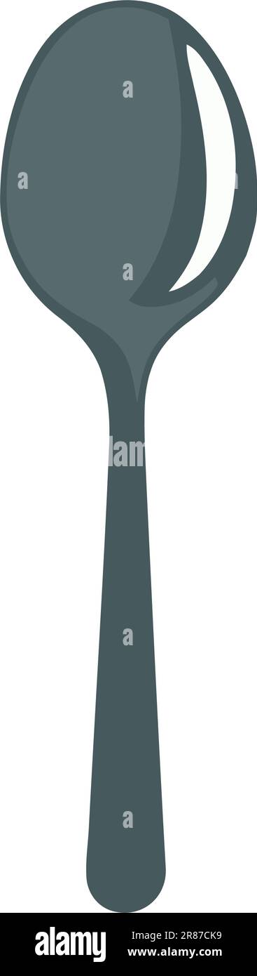 steel spoon illustration Stock Vector Image & Art - Alamy