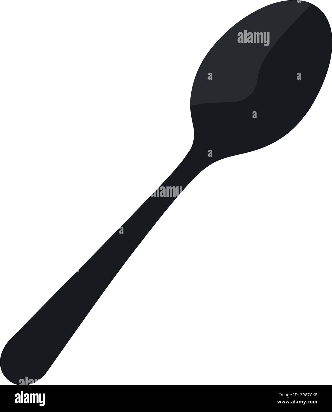 steel spoon vector Stock Vector Image & Art - Alamy