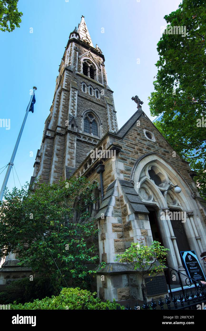 The Scot's Church, Presbyterian church in Melbourne City Center ...