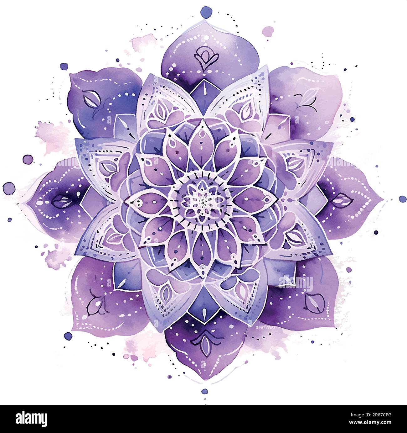 Aquarell chakra hi-res stock photography and images - Alamy