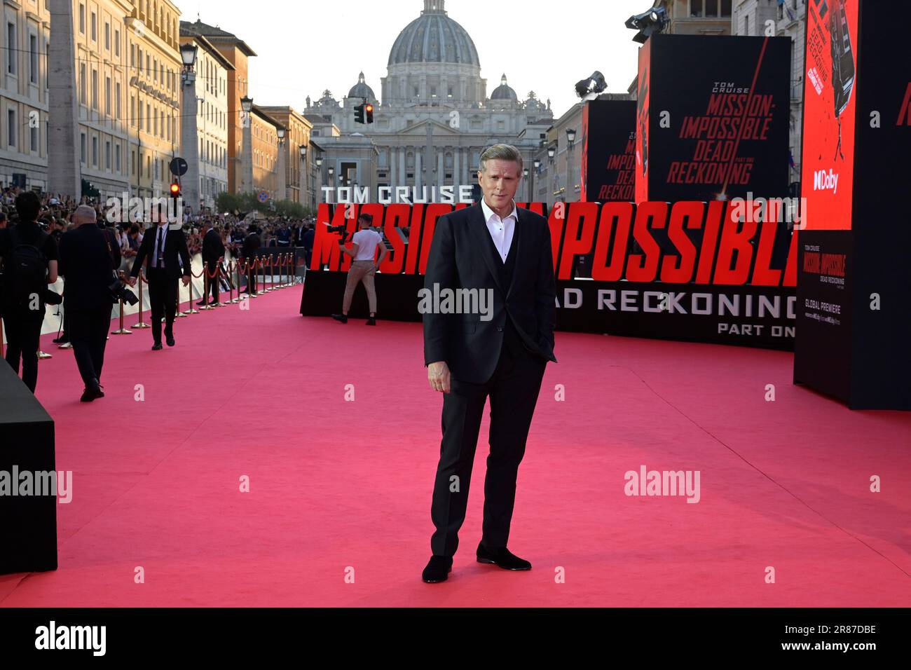 Rome, Italy. 19th June, 2023. Cary Elwes attends the red carpet of the ...