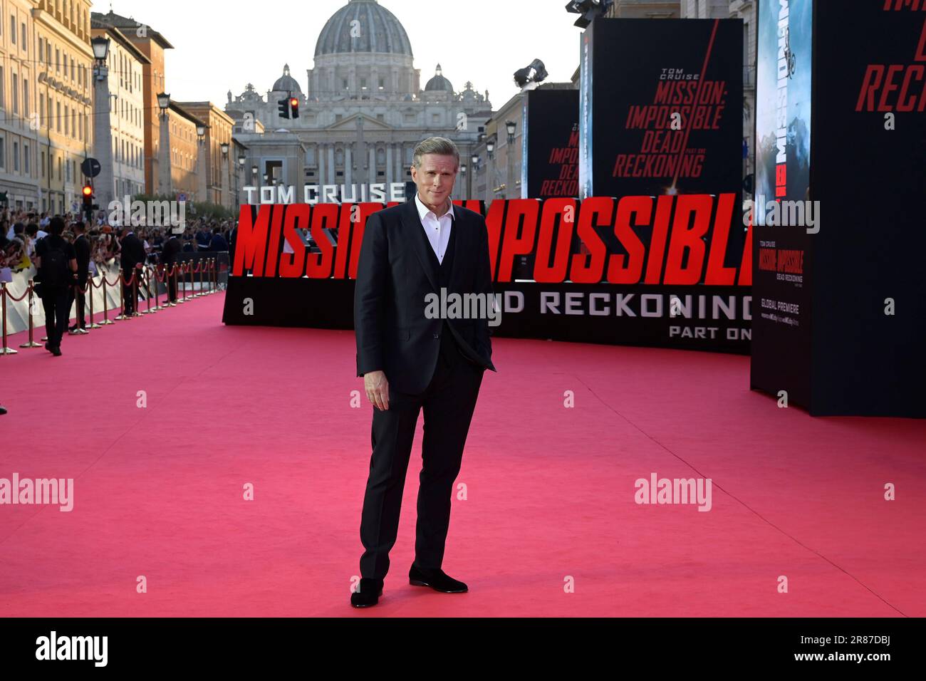 Rome, Italy. 19th June, 2023. Cary Elwes attends the red carpet of the ...