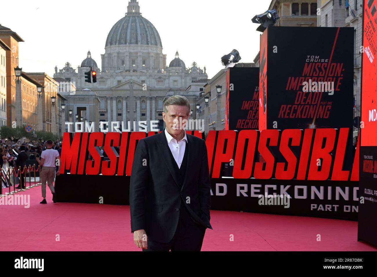 Rome, Italy. 19th June, 2023. Cary Elwes attends the red carpet of the ...